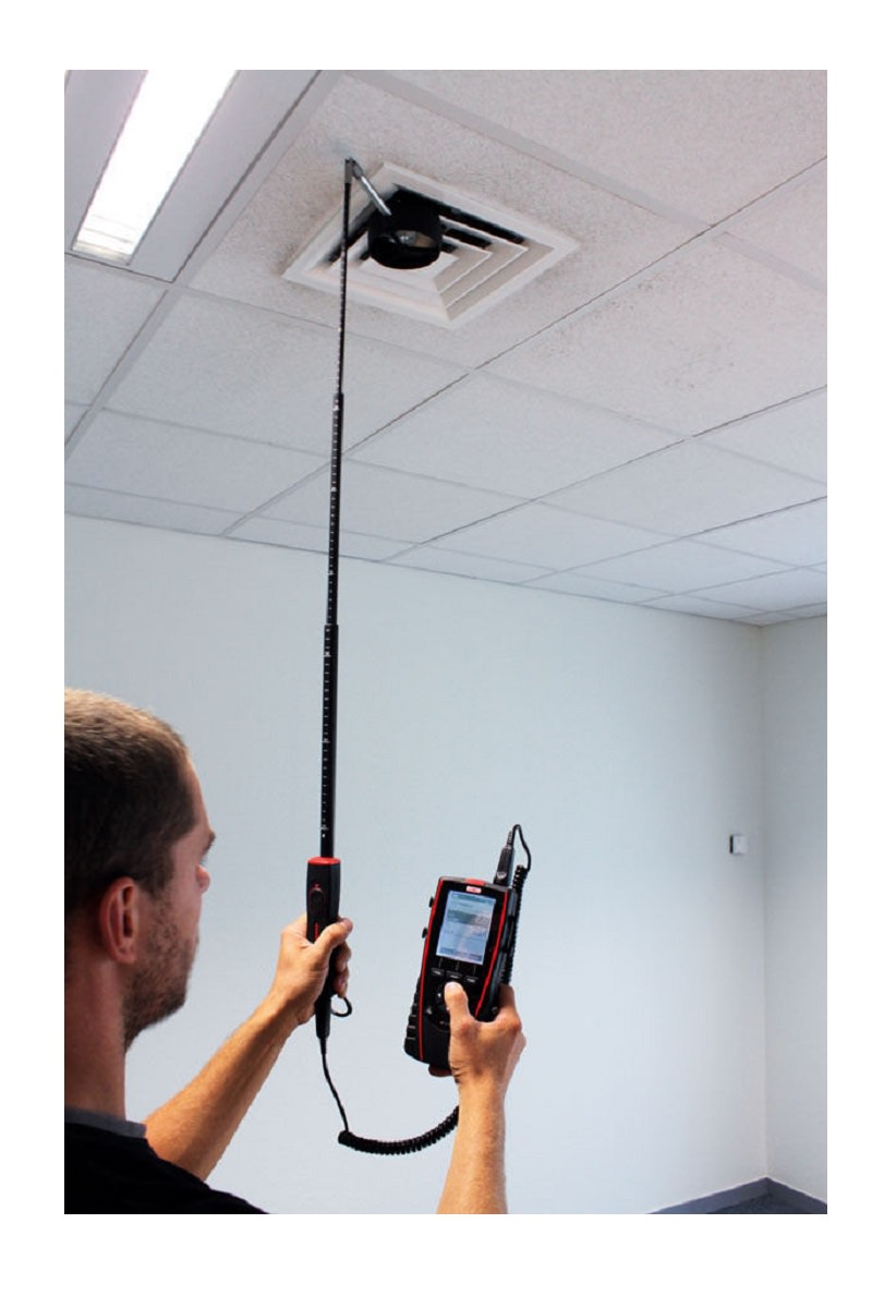 Máy đo tốc độ, lưu lượng gió dạng dây nhiệt VT115