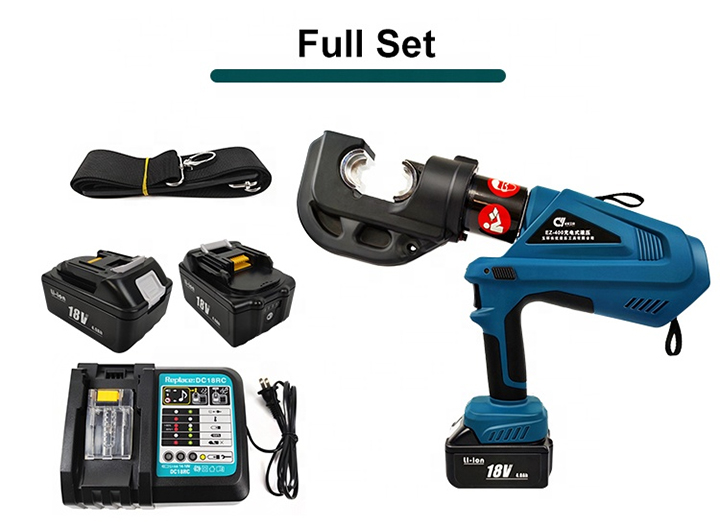 Máy Ép Cos Thủy Lực Dùng Pin EZS-400 Giá Tốt Nhất Thị Trường