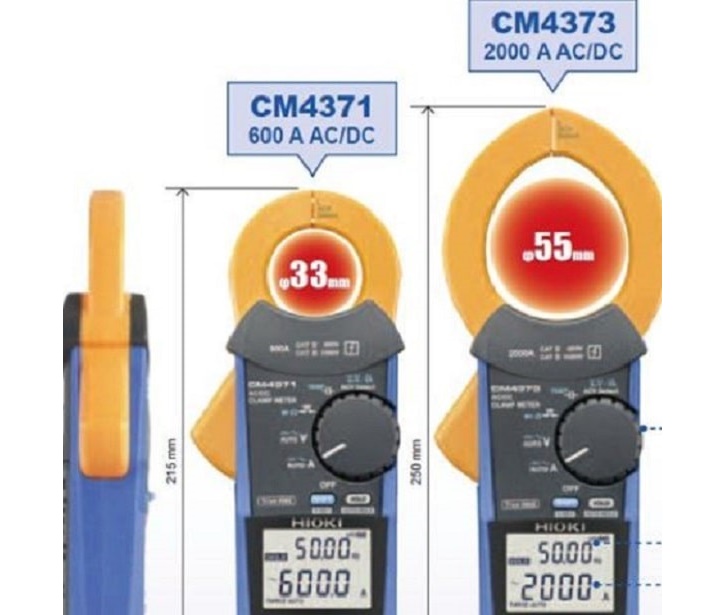Ampe kìm AC/DC Hioki CM4374 (2000A, True Rms) chính hãng - giá rẻ